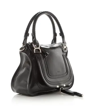 Chloé Marcie Medium Satchel - Black