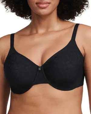 Chantelle Comfort Chic Seamless Unlined Minimizer Bra Black