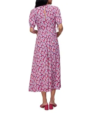 Whistles Farfalle Flower Midi Dress