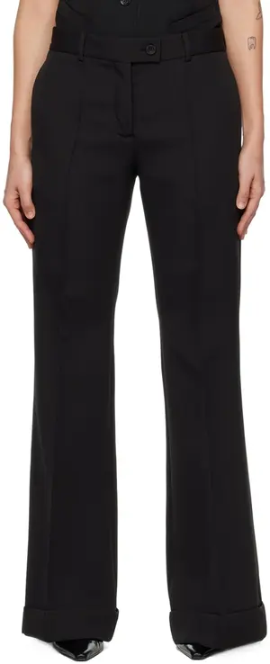 Acne Studios Acne Studios Pleated Trousers - Black