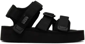 Suicoke Suicoke Black KISEE-PO Sandals - Black