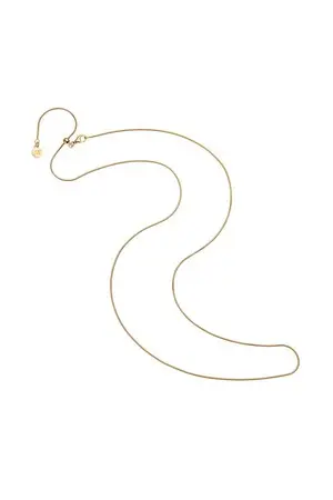 JANE WIN Adjustable Snake Chain Necklace - Gold