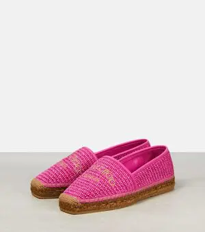JIMMY CHOO Brie Flat Espadrilles - Pink