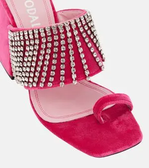 NODALETO Bulla Preston Leather Sandals - Pink