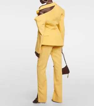 Jacquemus La Veste Baska Linen-blend Blazer