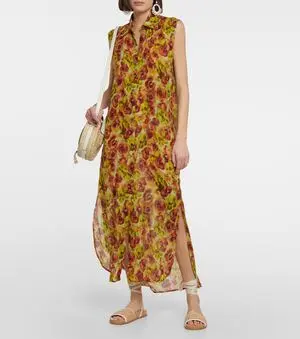 JIMMY CHOO Gal Flat Raffia Sandals