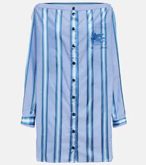 Etro Striped Mini Dress