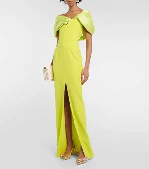 ROGER VIVIER Virgule Embellished Slingback Pumps - Yellow