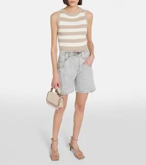 Brunello Cucinelli Denim Shorts