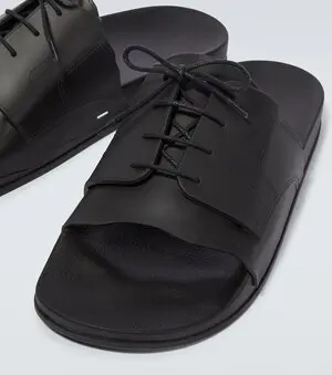 MAISON MARGIELA Lace-up Slides