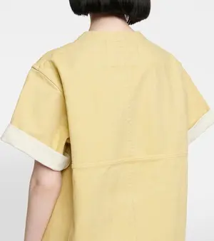 JIL SANDER Denim Blouse - Yellow