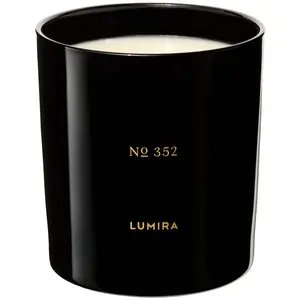 LUMIRA No.352 Leather And Cedar Black Candle 10.5 Oz - One-color