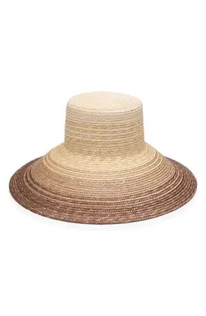 Eugenia Kim Mirabel Straw Hat Ivory/ Natural/ Caramel/ Fawn