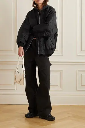 Givenchy Oversized Hooded Bomber Jacket