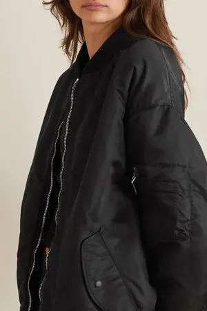 Givenchy Oversized Hooded Bomber Jacket