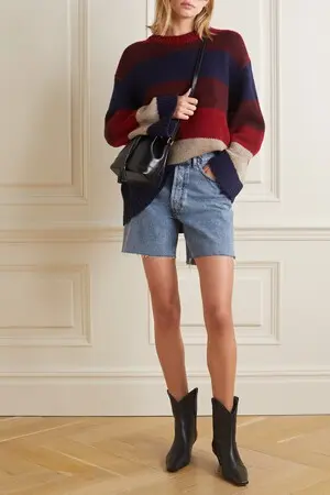 ANINE BING Kat Denim Shorts