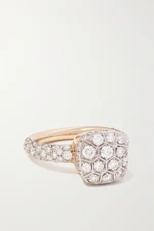 Pomellato Nudo Solitaire 18-karat And Diamond Ring - Gold