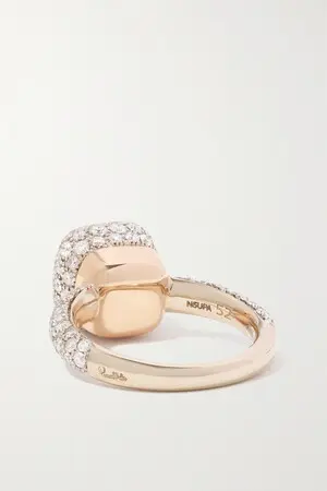 Pomellato Nudo Solitaire 18-karat And Diamond Ring