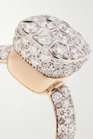 Pomellato Nudo Solitaire 18-karat And Diamond Ring