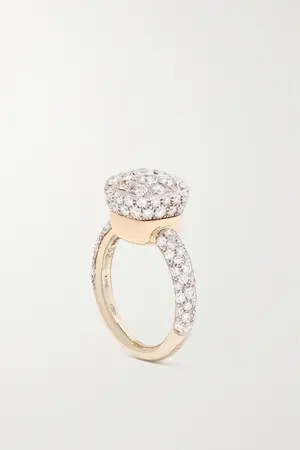 Pomellato Nudo Solitaire 18-karat And Diamond Ring
