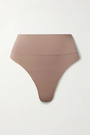 Spanx Spanxshape Extraordinary Stretch Thong Brown