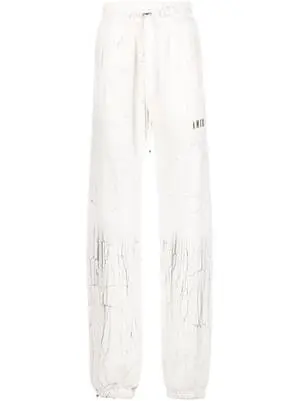 Amiri Cracked-print Track Pants