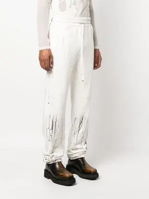 Amiri Cracked-print Track Pants