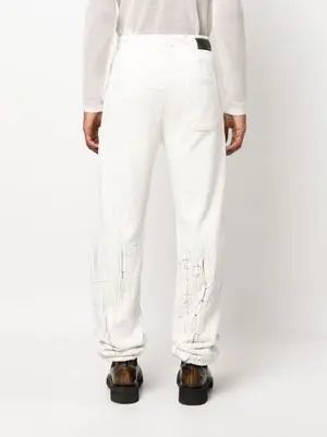 Amiri Cracked-print Track Pants