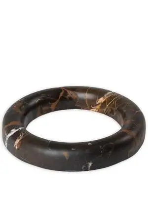 BLOC STUDIOS Large Marmo Donuts Decorative Object - Brown