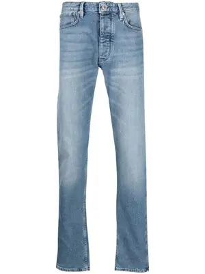 Emporio Armani Mid-rise Straight-leg Jeans