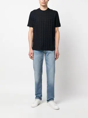 Emporio Armani Mid-rise Straight-leg Jeans