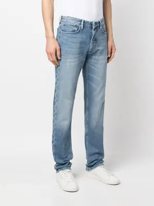 Emporio Armani Mid-rise Straight-leg Jeans
