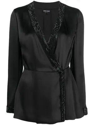 Giorgio Armani Embellished Blouses