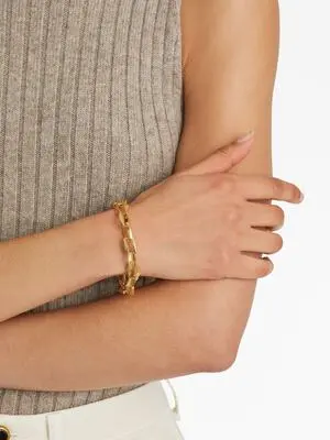 JIMMY CHOO Diamond Chain-link Bracelet - Gold