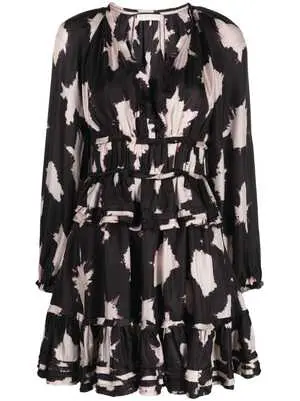 Ulla Johnson Emery Tie-dye Mini Dress