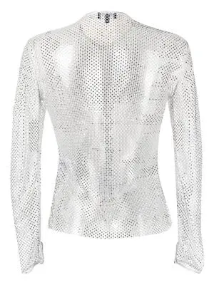 Giorgio Armani Crew-neck Mesh T-shirt