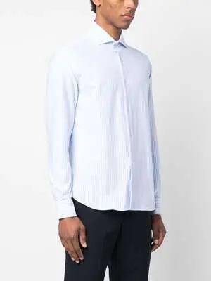 Fedeli Long-sleeve Buttoned Shirt