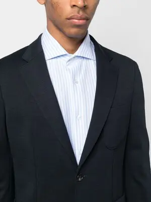 Fedeli Long-sleeve Buttoned Shirt