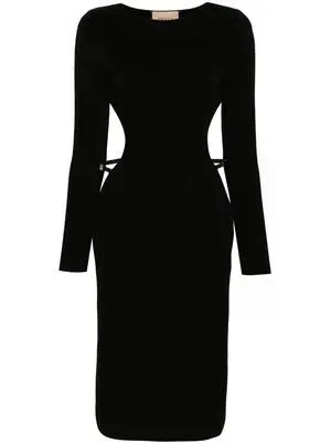 Gucci Crystal G Cut-out Dress