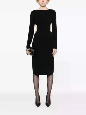 Gucci Crystal G Cut-out Dress