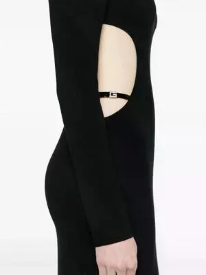 Gucci Crystal G Cut-out Dress