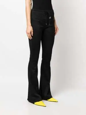 COURREGES Seam-detailing Flared Track Pants