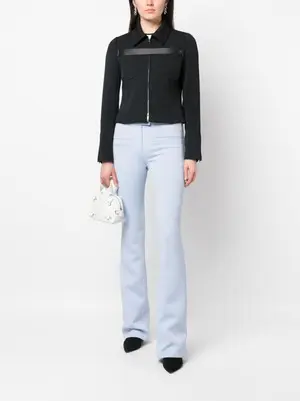 COURREGES Flared Trousers - Blue