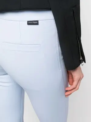 COURREGES Flared Trousers - Blue
