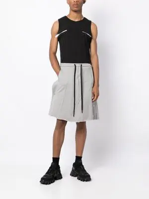 JORDANLUCA Logo-patch Cotton Track Shorts