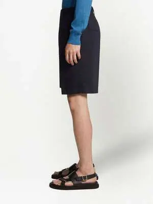 Zegna Cotton-linen Chino Shorts