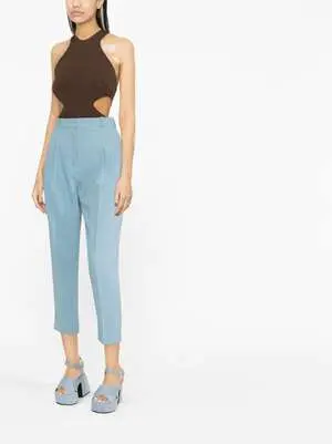 Elisabetta Franchi Cropped Tailored Trousers