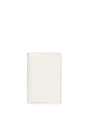 MAISON MARGIELA Four-stitch Leather Card Holder - White