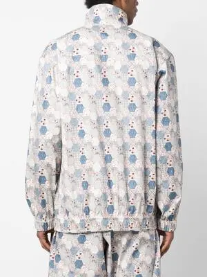 CHLOE NARDIN Geometric-pattern Lightweight Jacket