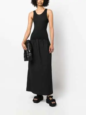 Cecilie Bahnsen Tie-fastening Sleeveless Dress